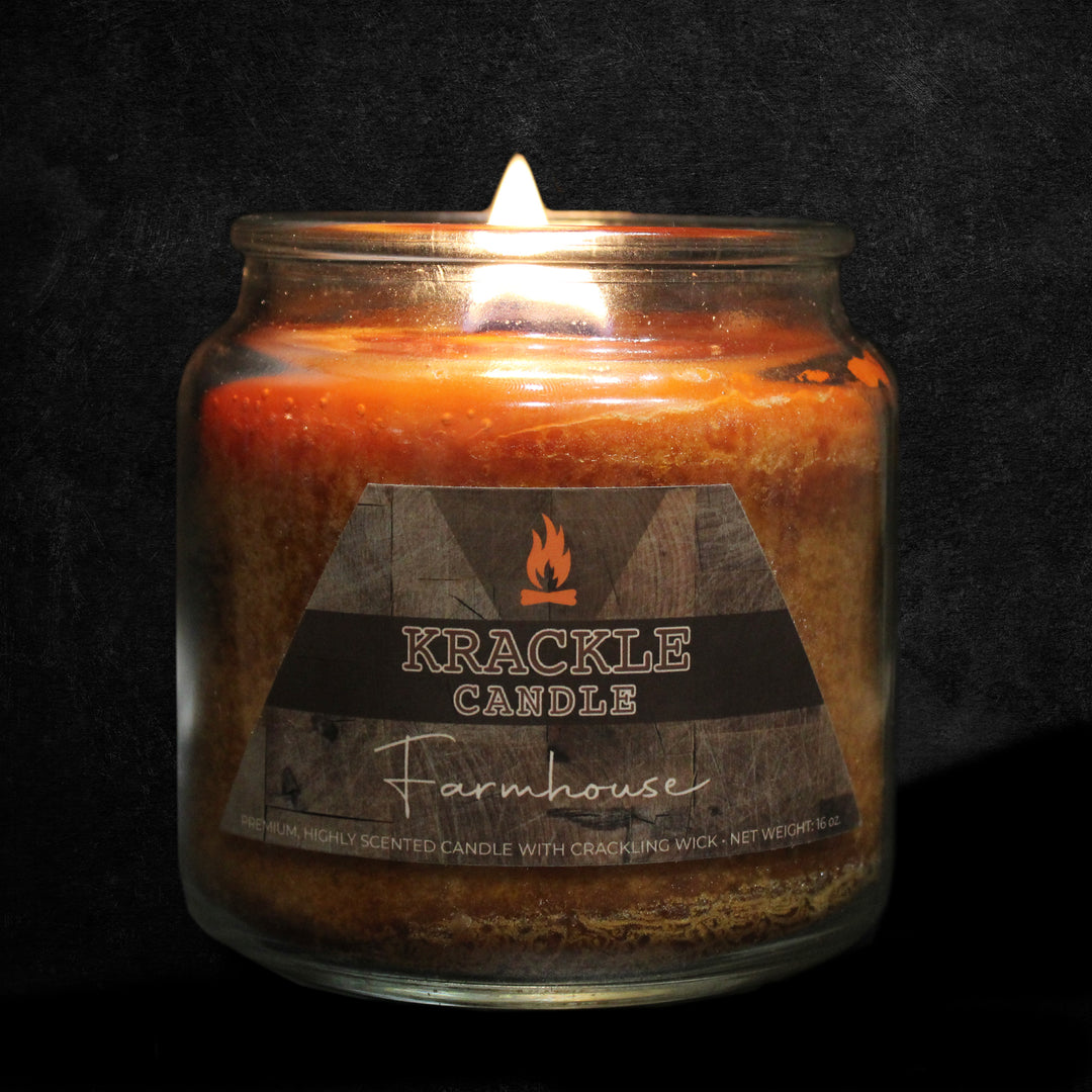 Krackle Candle - Farmhouse (16 oz.)